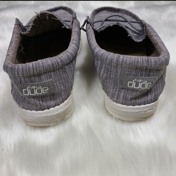 Hey Dude | Shoes | Hey Dude Wally Linen Stone | Poshmark